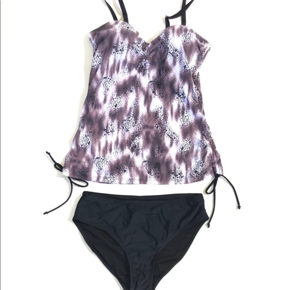Swim | Zebra Tankini Swimsuit M | Poshmark